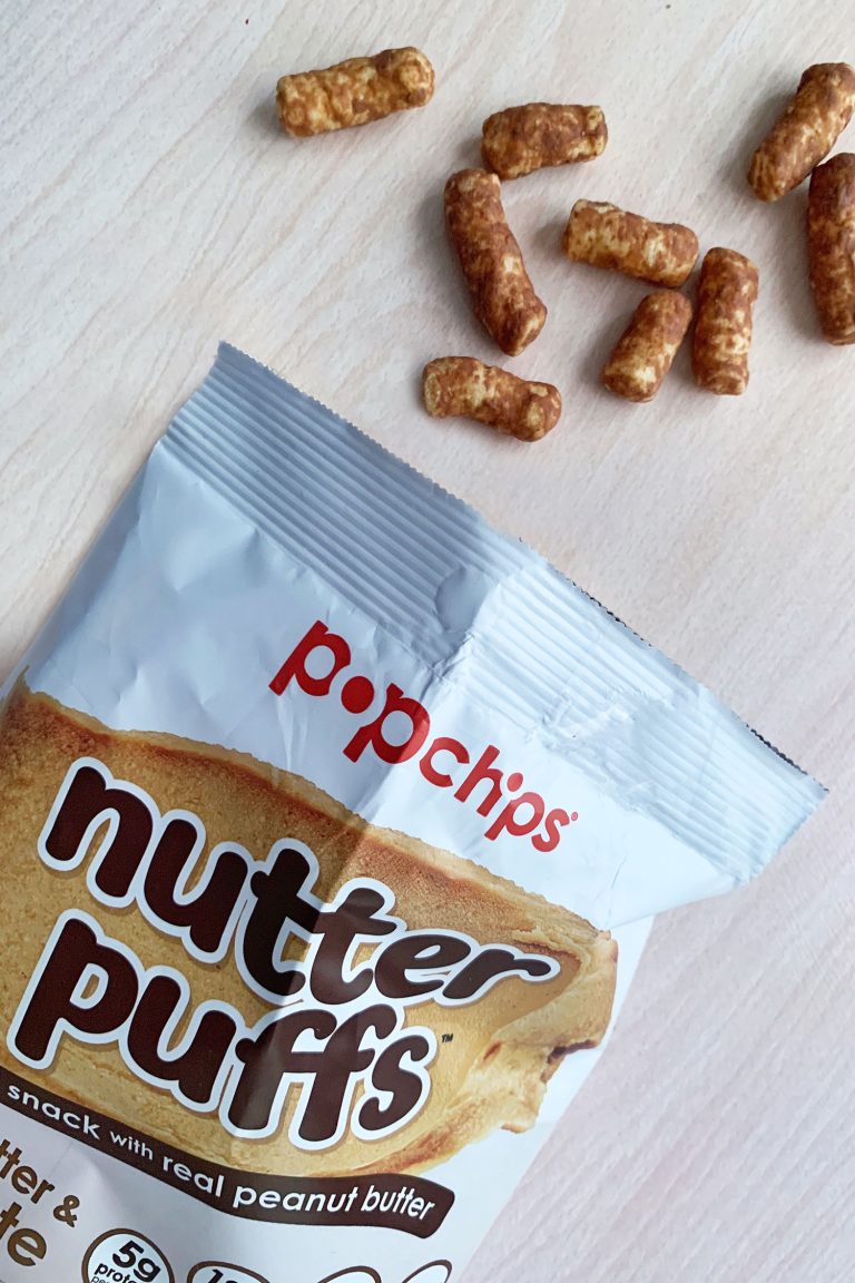 Nutter Puffs by Popchips made with REAL peanut butter - Angela Ricardo