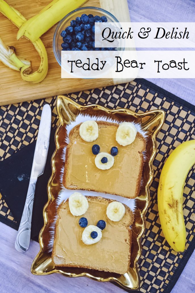 Tasty Treat for the Little One — Teddy Bear Toast - Angela Ricardo